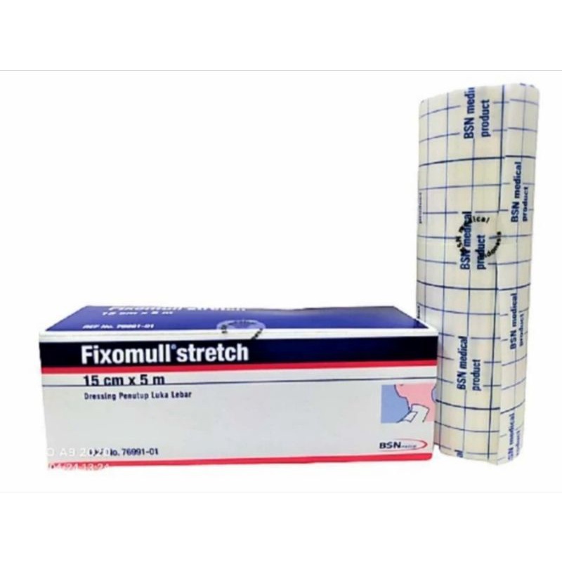 Jual Fixomul Fixomull Stretch Perban Luka Besar 15 cm x 5 m | Shopee ...