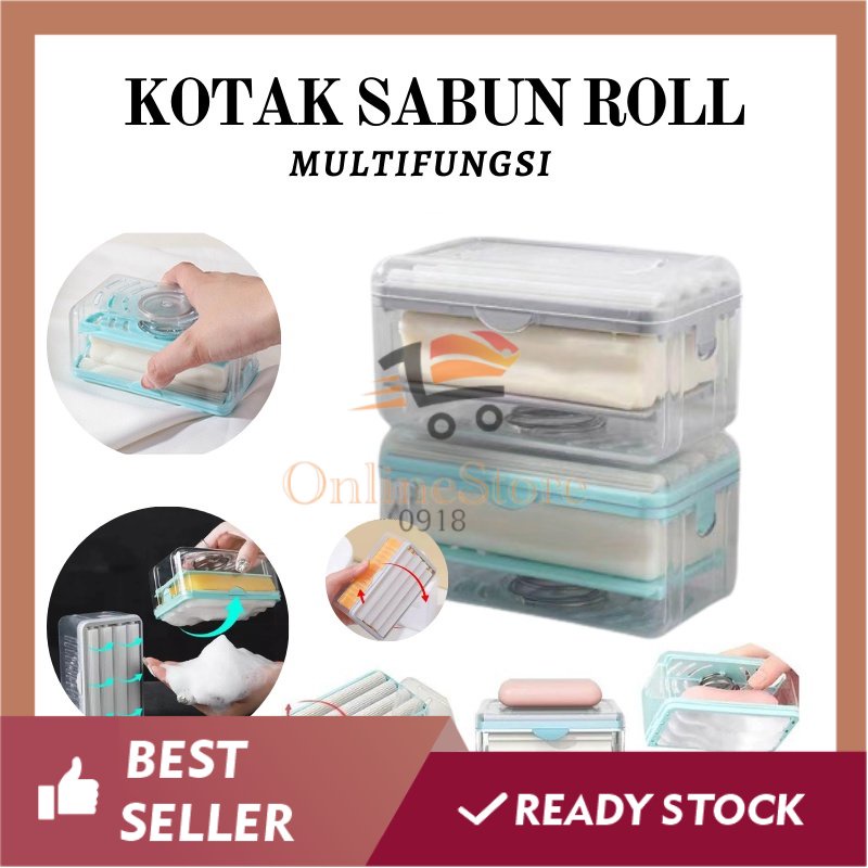 Jual OS -C114- Tempat Sabun Batang - Kotak Sabun Multifungsi - Dispenser Sabun Cuci Baju ...