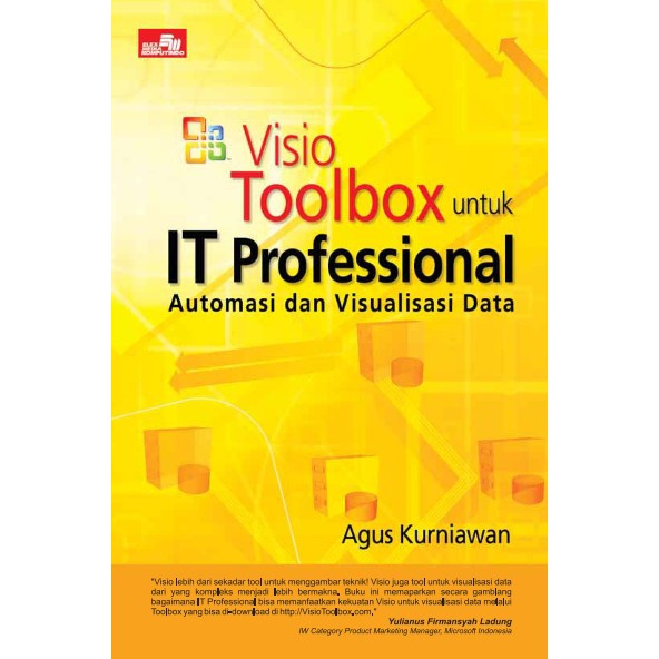 Jual BUKU VISIO TOOLBOX IT PROFESSIONAL AUTOMASI DAN VISUALISASI DATA ...