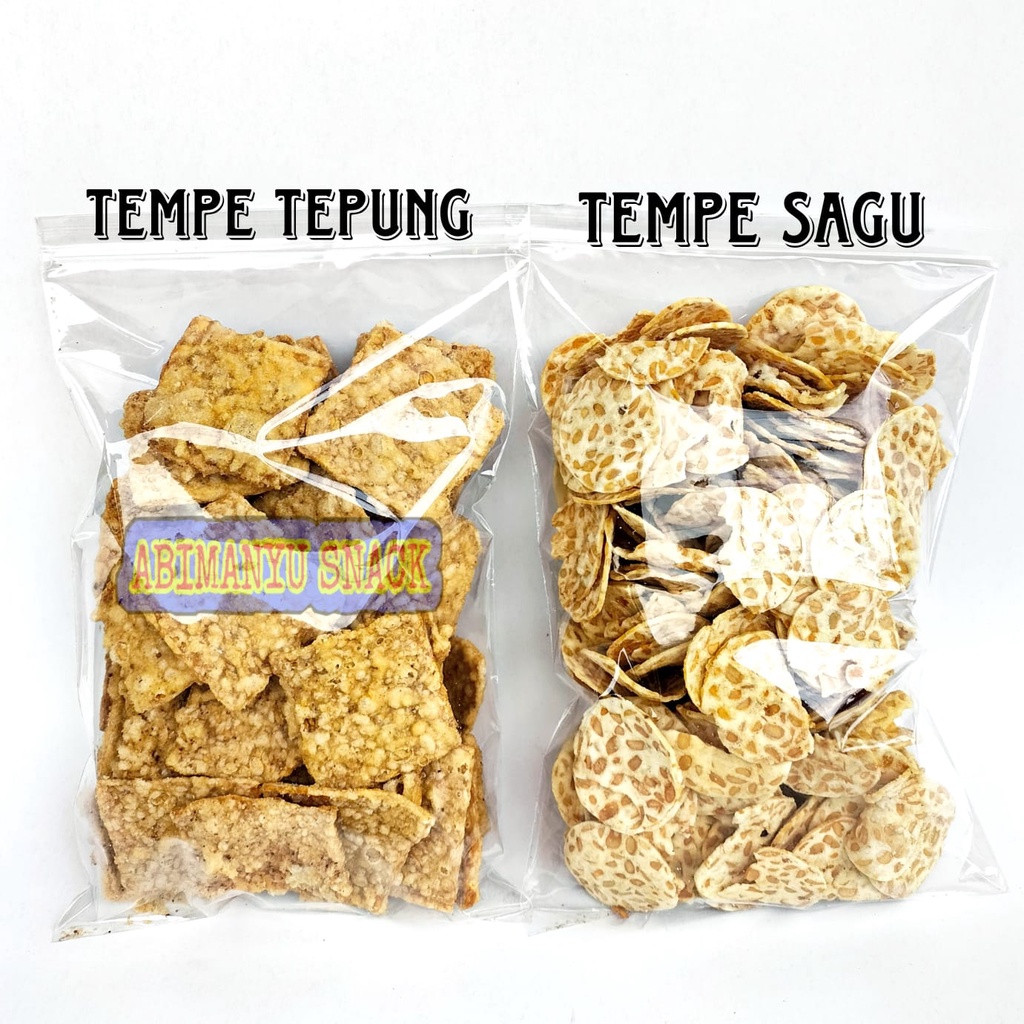 Jual keripik tempe tepung sagu 500 gram | Shopee Indonesia