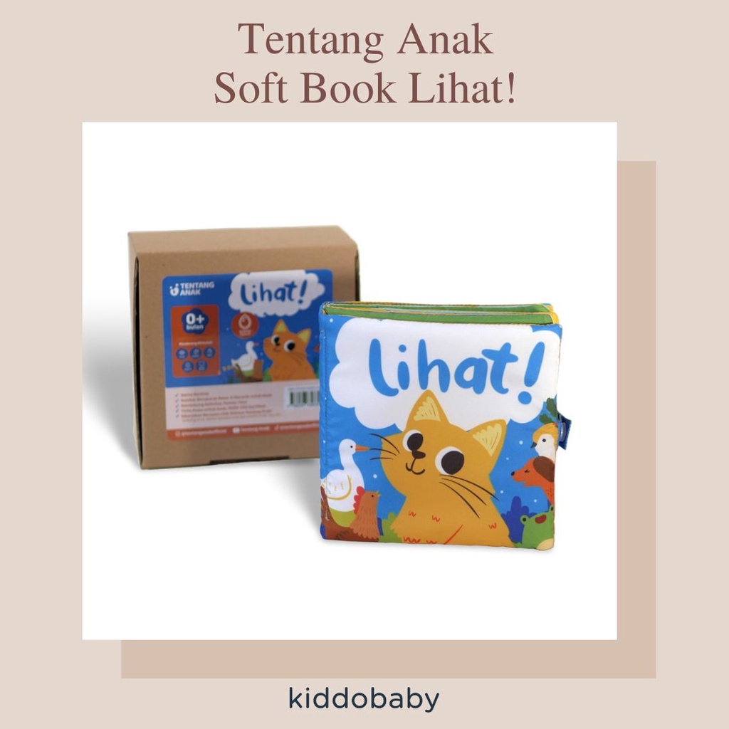 Jual Tentang Anak Soft Book Lihat! | Buku Cerita Anak | Shopee Indonesia