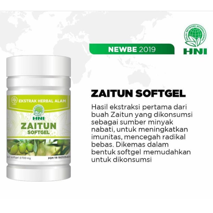 Jual HNI HPAI - Minyak Zaitun Softgel - Extra Virgin Olive Oil Easy ...