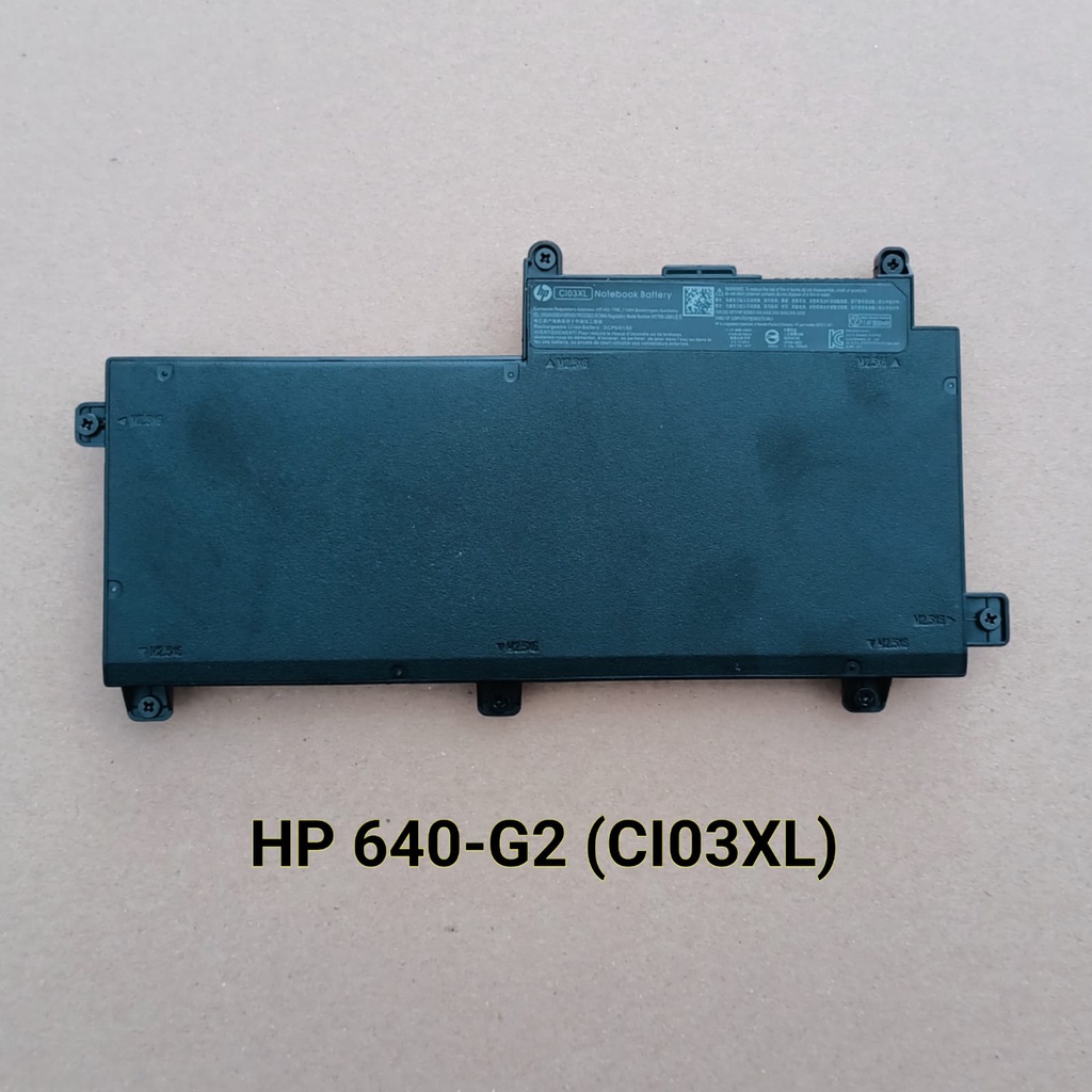 Jual ORIGINAL BATERAI BATRE BATTERY LAPTOP HP 640-G2 (CI03XL) | Shopee ...