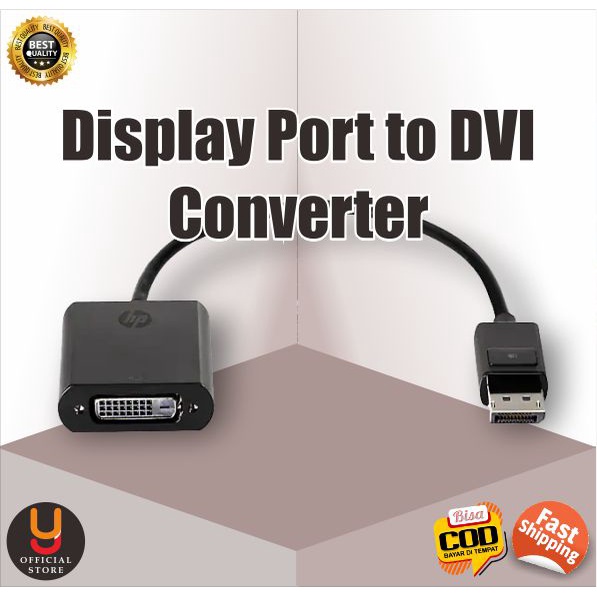 Jual Konverter DP Display Port to DVI Female Cable Converter Kabel ...