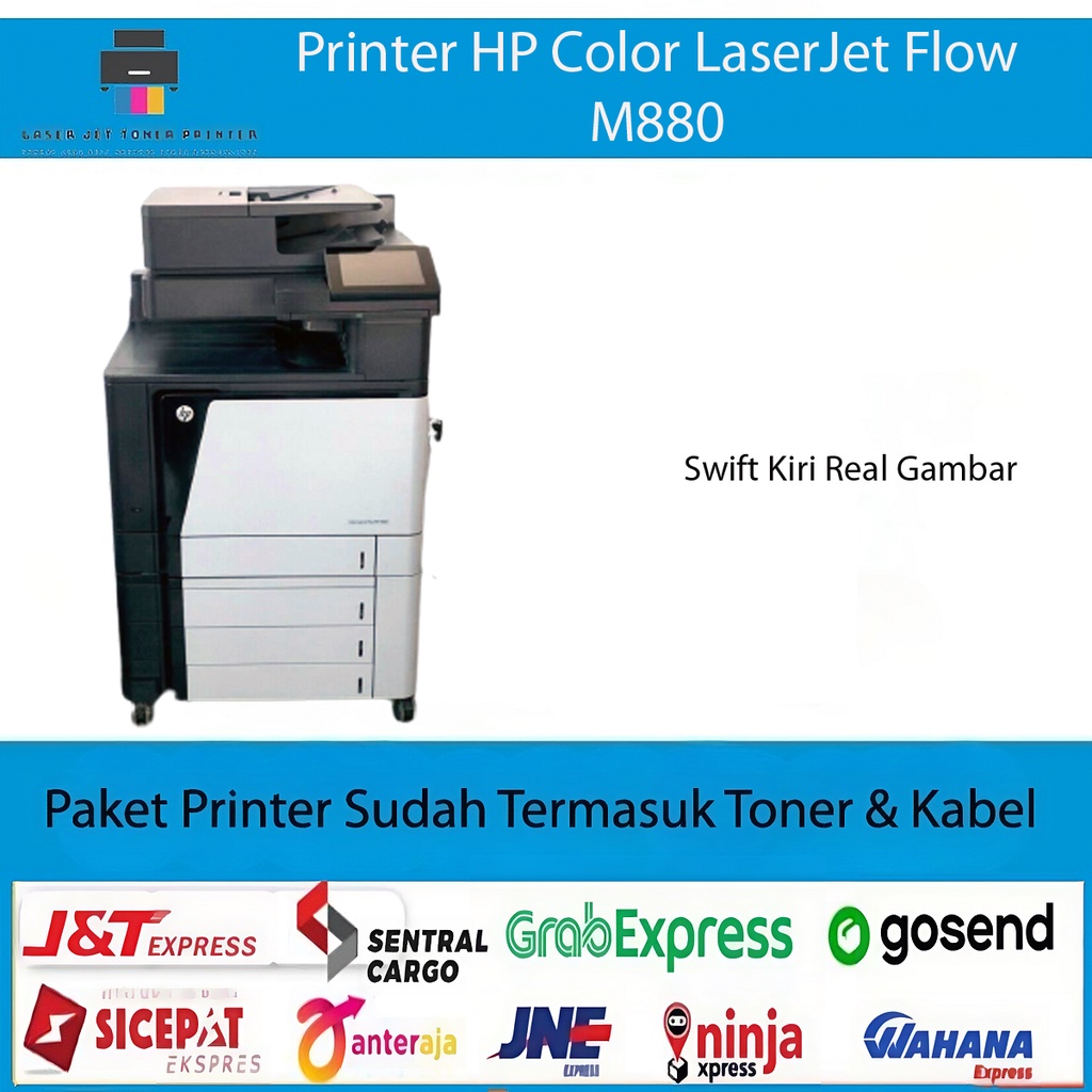 Jual Printer Color A3 HP Color LaserJet Enterprise flow MFP M880 ...