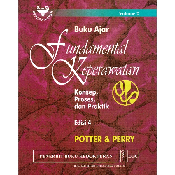 Jual BUKU AJAR FUNDAMENTAL KEPERAWATAN KONSEP, PROSES, DAN PRAKTIK VOLUME 2 EDISI 4 - POTTER ...