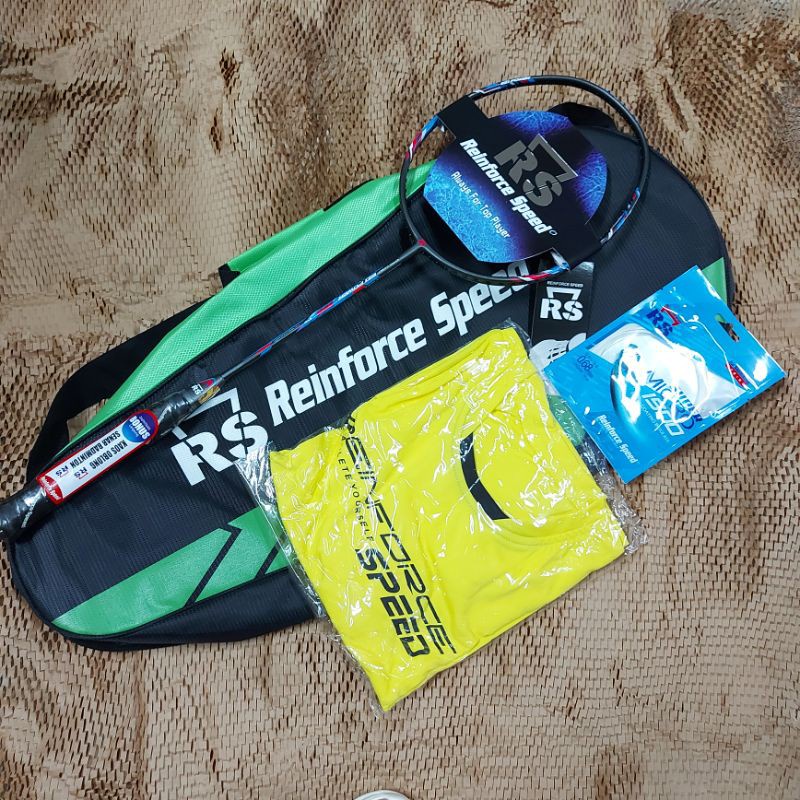 Jual Raket badminton RS Iso Power 222 evo ( Bonus : Tas, kaos dan senar ...