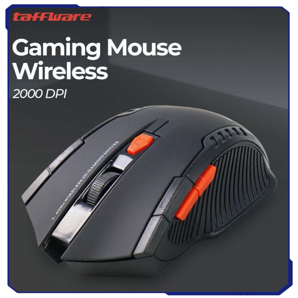 Jual Taffware Fantech Gaming Mouse Wireless 2000 DPI - W4 | Shopee ...