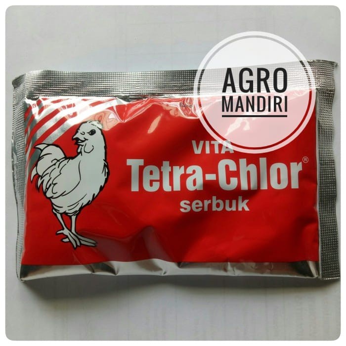 Jual Vita Tetrachlor 10 Gram Obat & Vitamin Ayam CRD, Ngorok, Snot, Flu ...