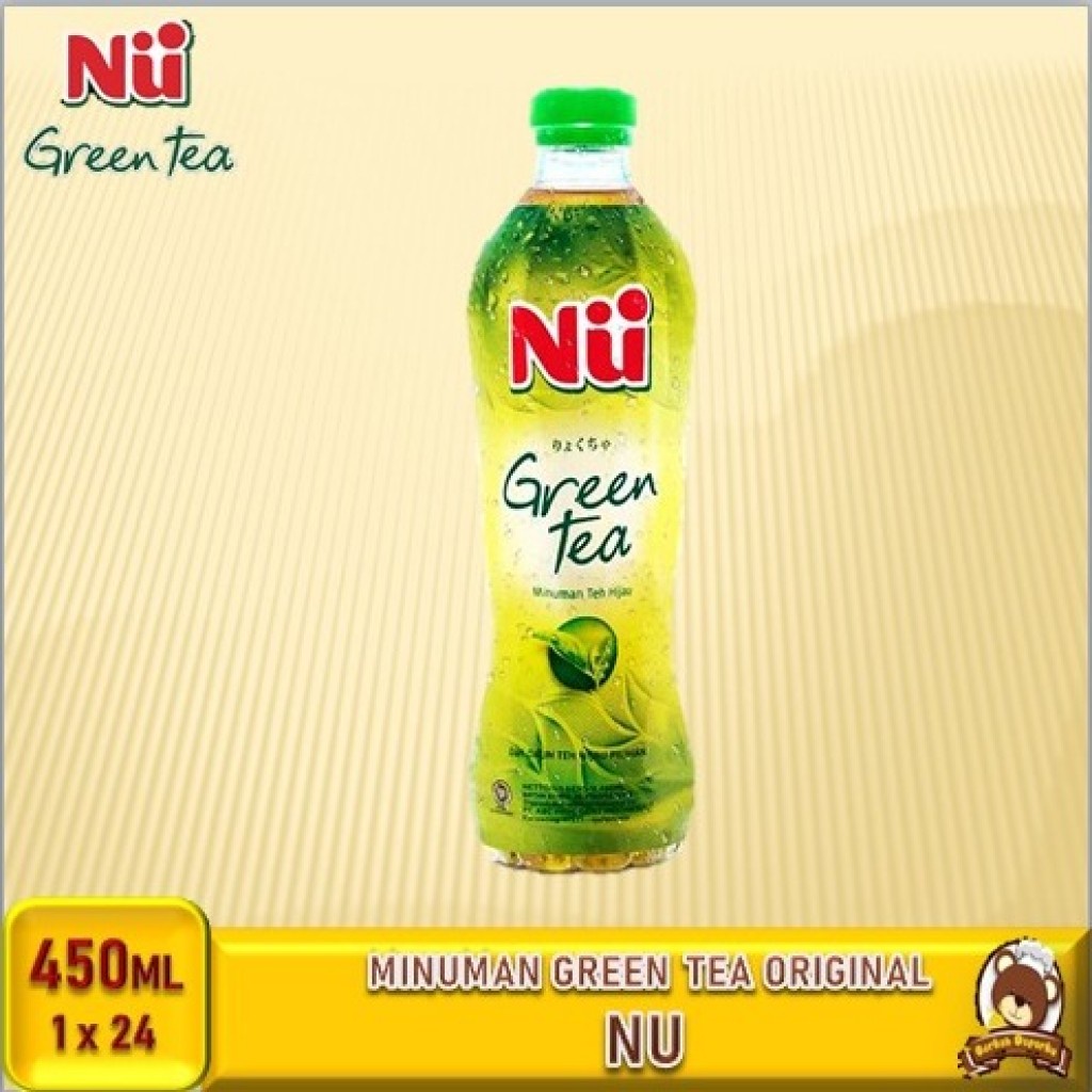 Jual Nu Green Tea Original Minuman Teh Rasa Original 450ml Distributor ...