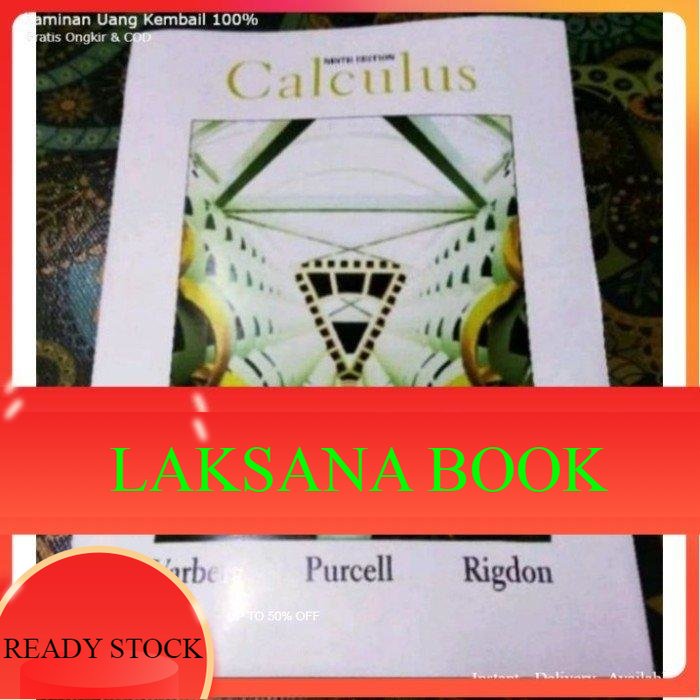 Jual Buku Calculus 9th 9e 9 Nenth Edition By Varberg Purcell Rigdon