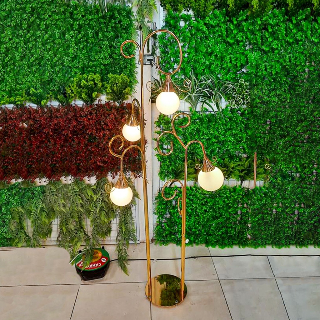 Jual Lampu Standing Rumbai 1 Set 3 Cabang Rumbai /Lampu Bola Pohon ...