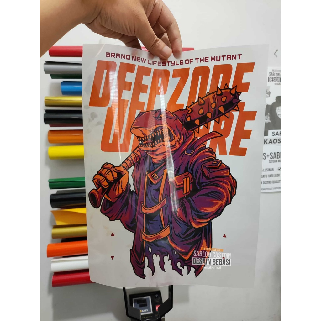 Jual Sablon Setrika DTF Siap Press Tema Hypebesat Animal Hewan Theme ...