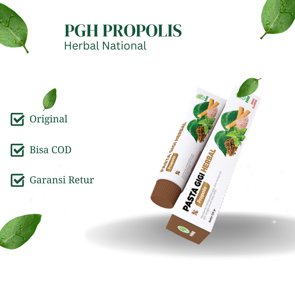 Jual PASTA GIGI HERBAL PROPOLIS - HNI BPOM | Shopee Indonesia