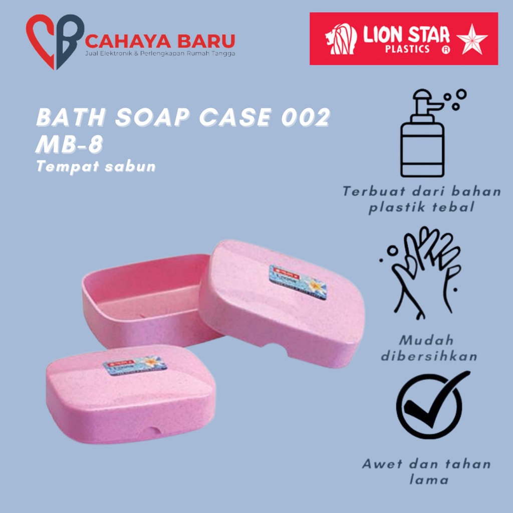 Jual LION STAR BATH SOAP CASE 002 MB-8 | Shopee Indonesia