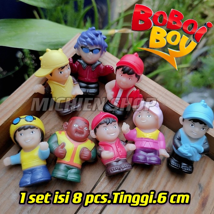 Jual Boboiboy Boboi Boboy Action Figure topper kue | Shopee Indonesia