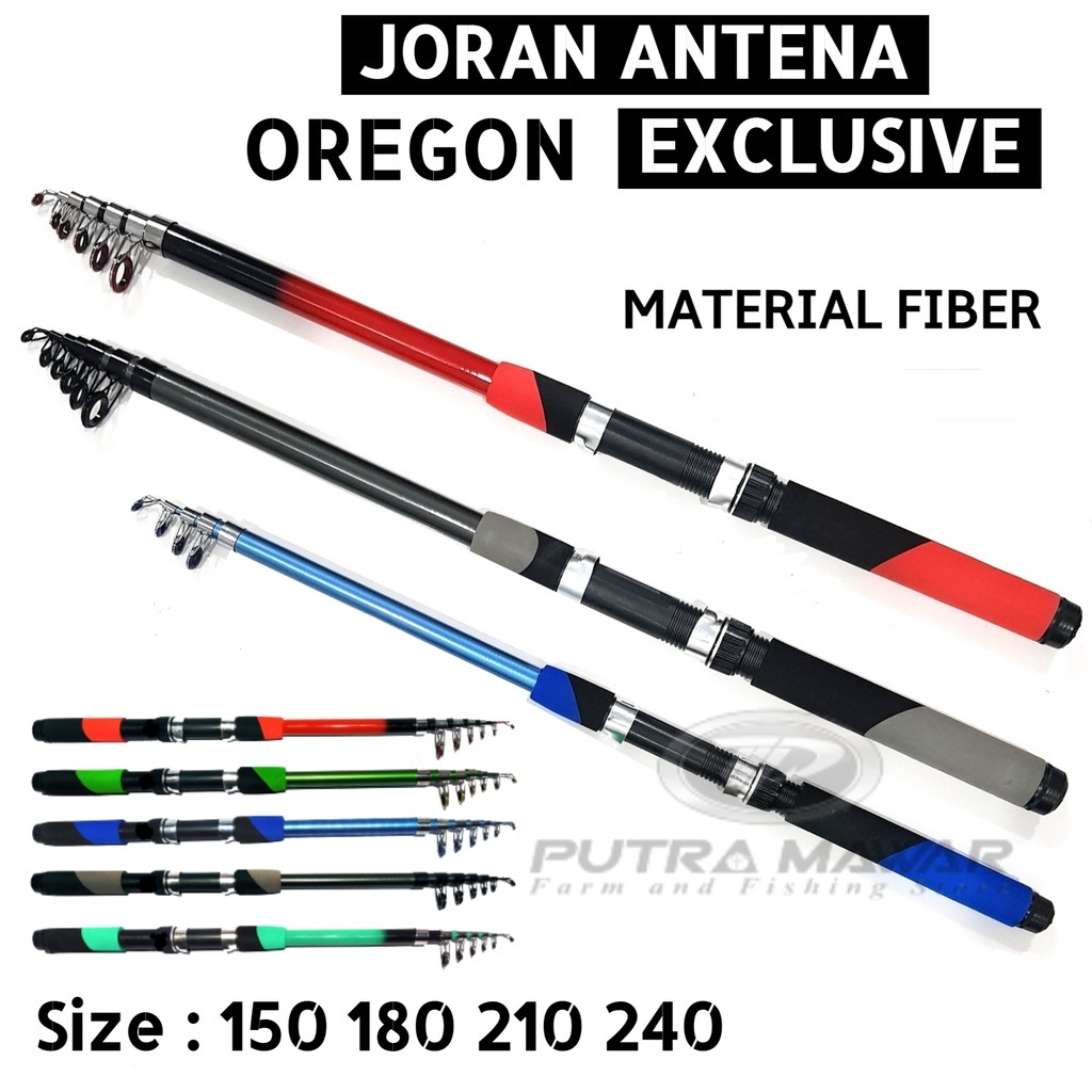 Jual Joran Antena Teleskopik Oregon Exclusive 150 180 210 240 270 300 ...
