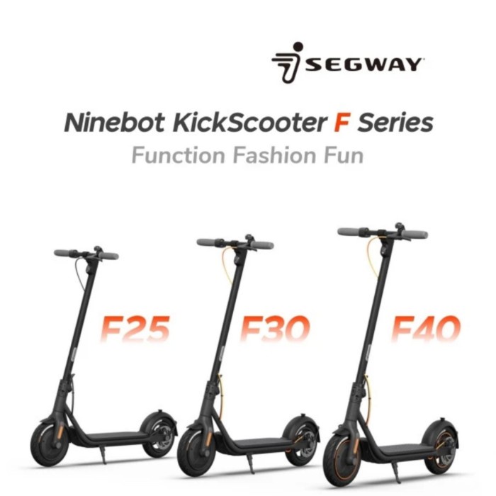 Jual Ninebot Segway F25 / F30 / F40 Electric Scooter By Segway - Ninebot F40 | Shopee Indonesia