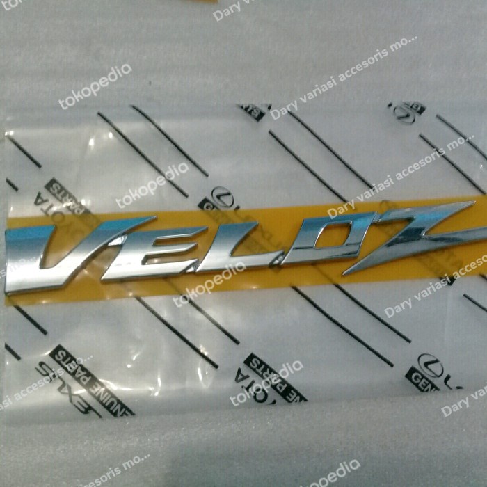 Jual Emblem Tulisan Veloz Original | Shopee Indonesia
