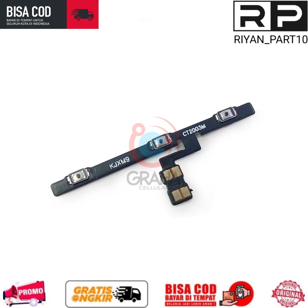 Jual Flexibel Flexible On Off Volume XIAOMI MI 9 / MI9 PRIME / POCO M2 - Fleksibel Tombol Power ...