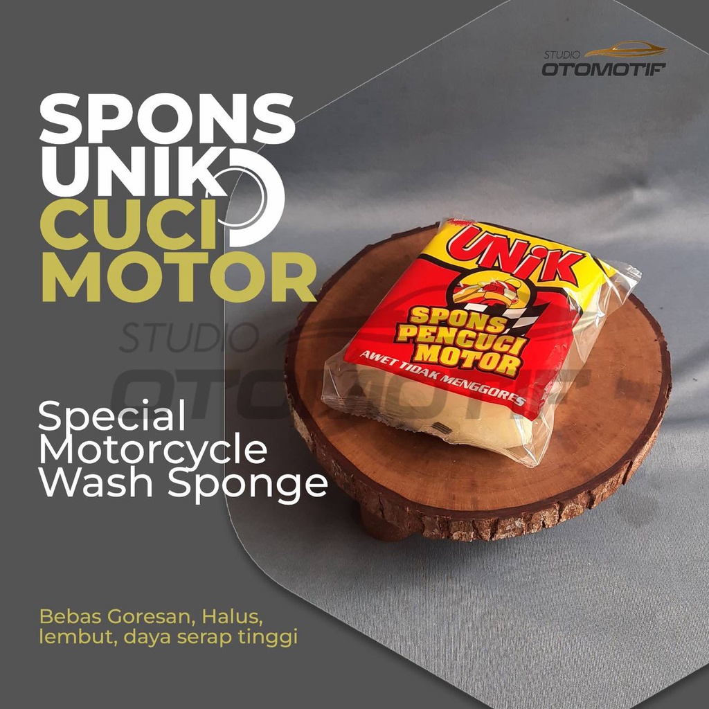 Jual BUSA SPONS UNIK CUCI MOTOR MOBIL WASH SPONGE B35 | Shopee Indonesia