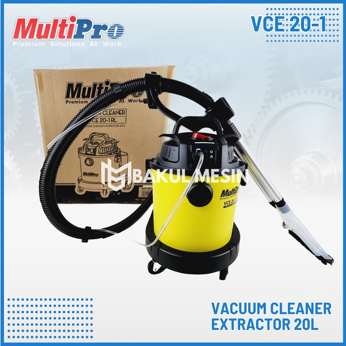 Jual MULTIPRO VCE 20-1 Vacuum Cleaner 3 IN 1 vacum Extractor 20L VCE20-1 | Shopee Indonesia