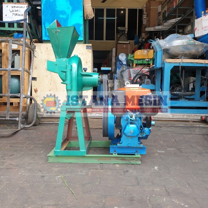 Jual MESIN GILING GILINGAN TEPUNG FFC 23 KOPI JAGUNG PADI COMPLETE MES ...