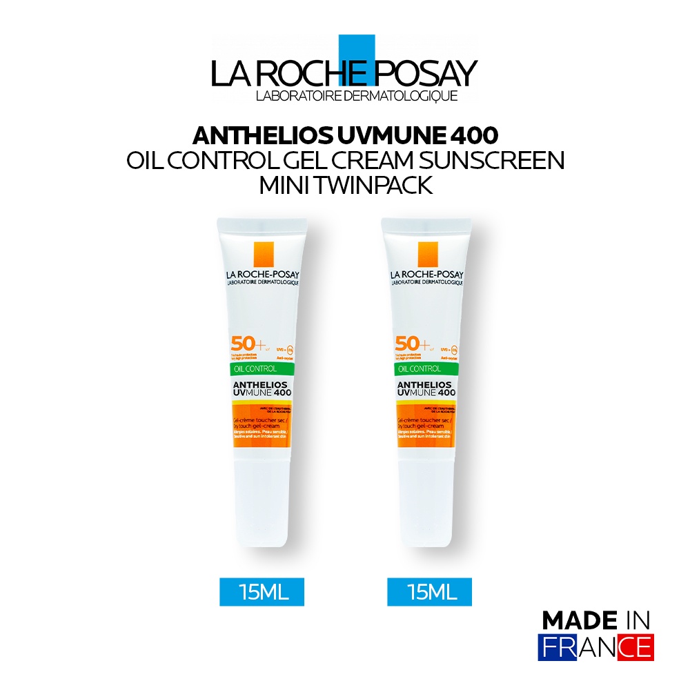 Jual La Roche Posay Anthelios UVMune 400 Gel-Cream Mini Twinpack ...