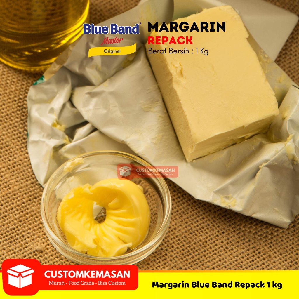 Jual Blue Band / Margarin 1kg / Mentega kiloan / Blue band Kiloan ...