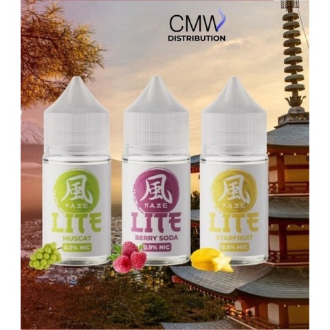 Jual KAZE LITE SERIES 30ML PODS FRIENDLY BY EMKAY X CMW LIQUID ORIGINAL ...