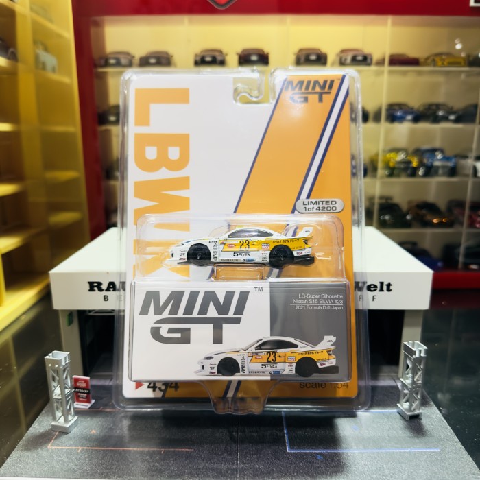 Jual Mini GT 434 LB Silhouette Nissan Silvia S15 #23 FD Mijo Exclusive ...