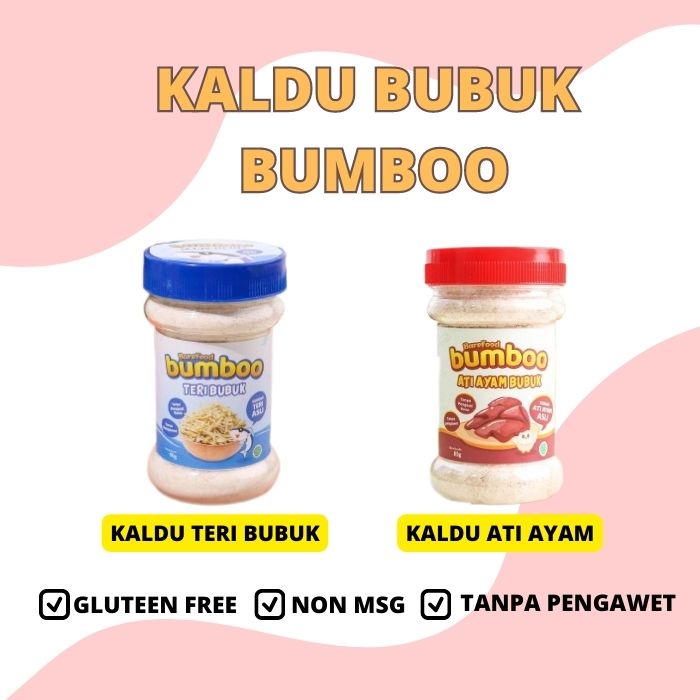 Jual BUMBOO Kaldu Asli - Kaldu Teri Bubuk / BUMBOO Kaldu Ati Ayam Bubuk ...