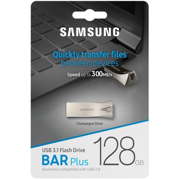 Jual SAMSUNG Flashdisk Samsung 32GB 64GB 128GB USB 3.1 Flash Drive BAR ...