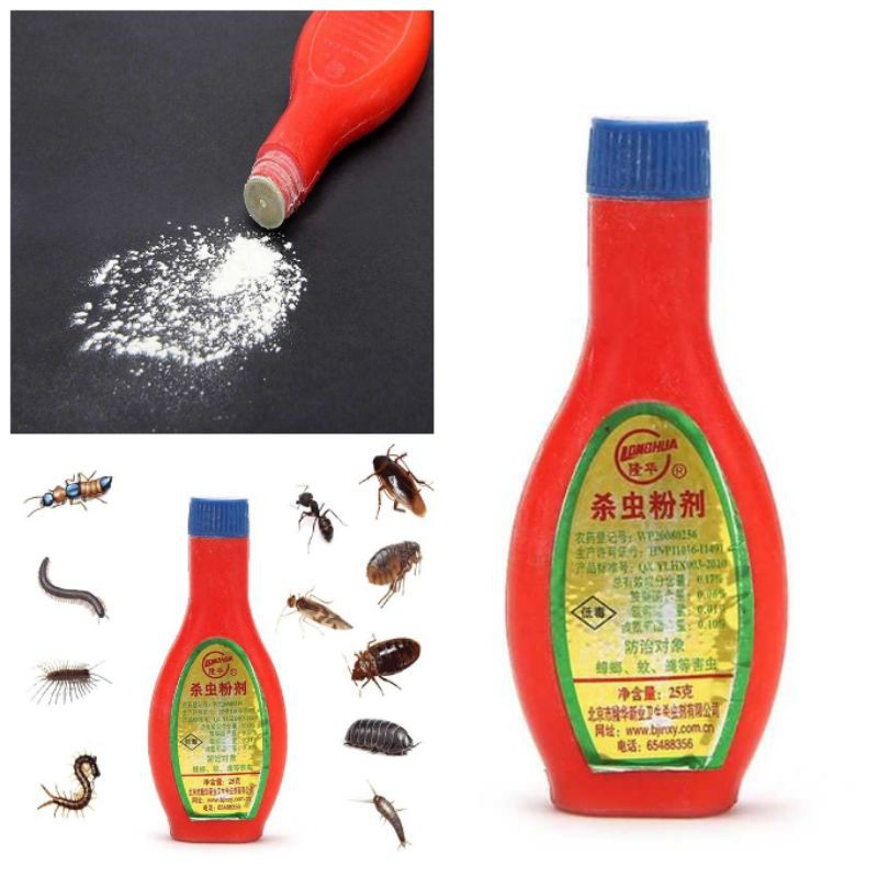 Jual Obat Pembasmi Racun Serangga BOTOL Bubuk Racun Insektisida ...