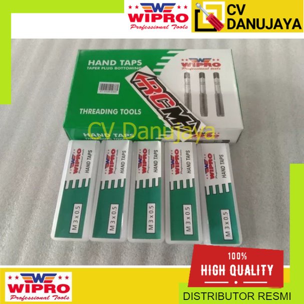 Jual ALAT PEMBUAT DRAT HANDTAPS HANTAP HAND TAPS HAND TAP TAPER PLUG ...