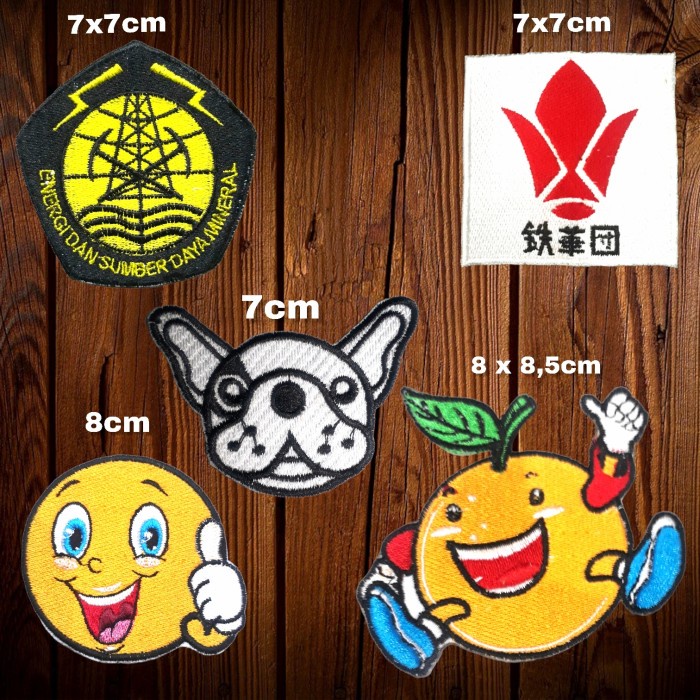 Jual PATCH EMBLEM BORDIR/LOGO BORDIR/EMBLEM BORDIR/TEKKADAN/ESDM/ANIME ...