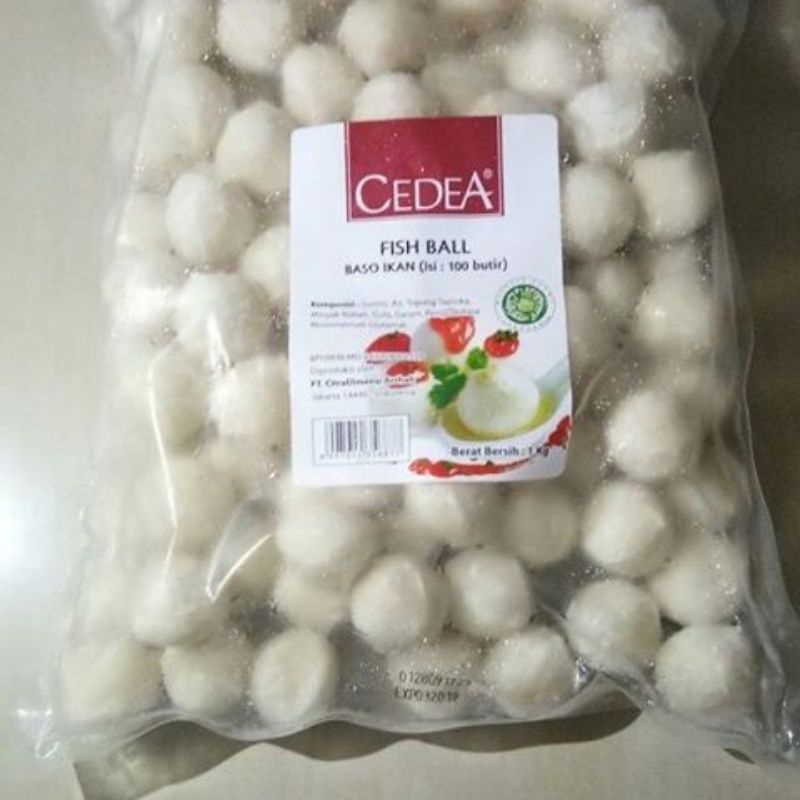 Jual CEDEA Fish Ball / Baso Ikan Isi 100 | Shopee Indonesia