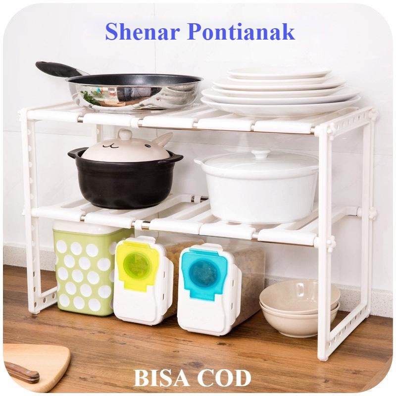 Jual RAK DAPUR 2 TINGKAT / RAK SERBAGUNA / RAK PANCI / RAK BAWAH ...