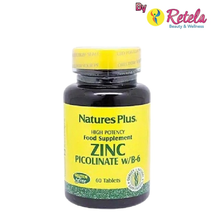 Jual NATURE PLUS ZINC PICOLINATE 1 BOTOL ISI 60 TABLET | Shopee Indonesia