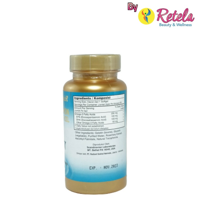 Jual NATURE'S HEALTH VIRGIN SALMON OMEGA-3 LEMON 1 BOTOL 50 TABLET ...