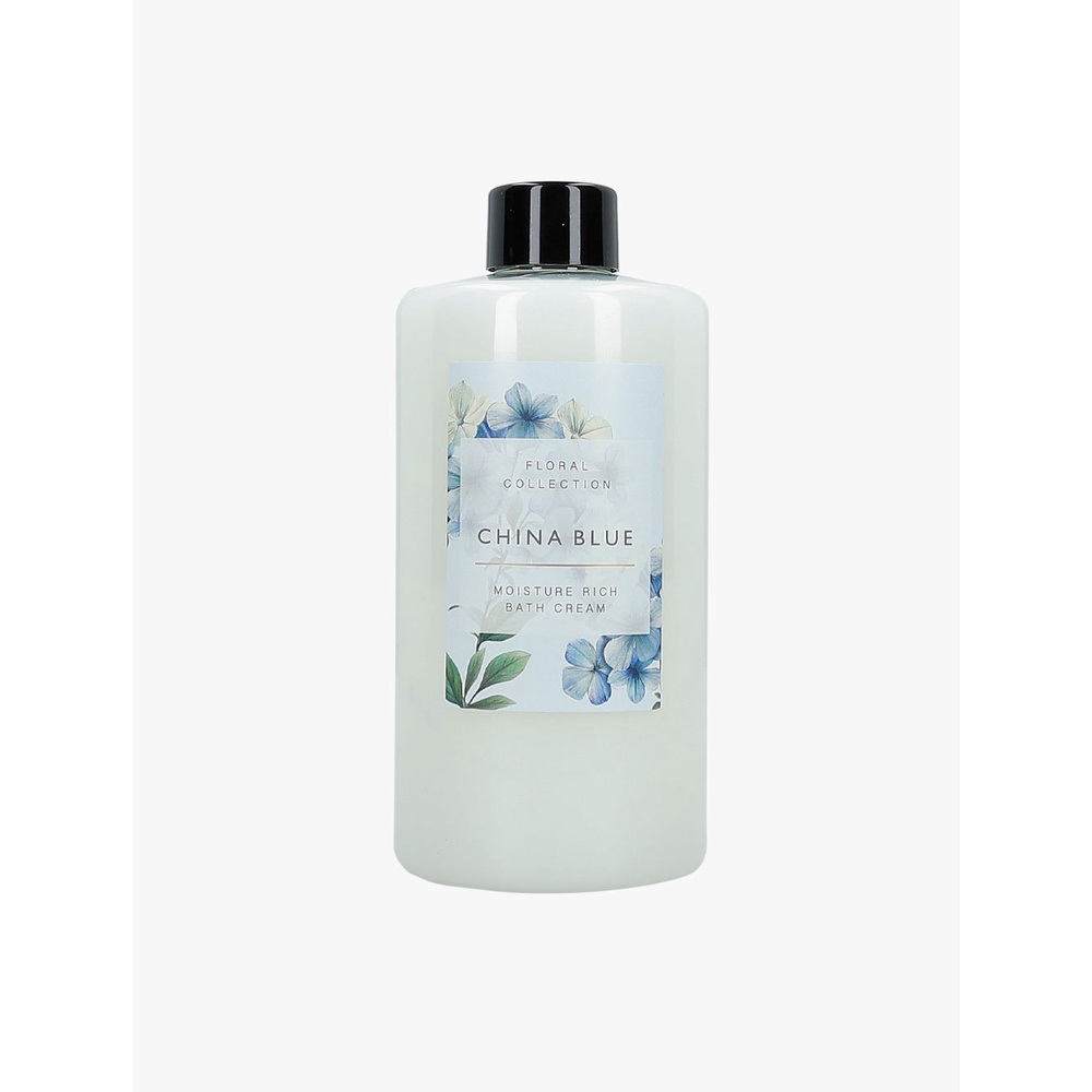 Jual M&S - New Floral China Blue Bath Cream - Lilial Free | Shopee ...
