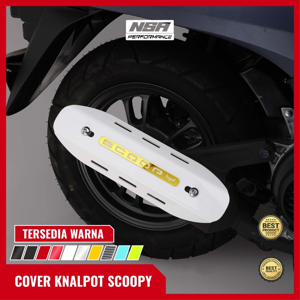Jual COVER KNALPOT SCOOPY TUTUP KNALPOT ALL HONDA SCOOPY COVER KNALPOT ...