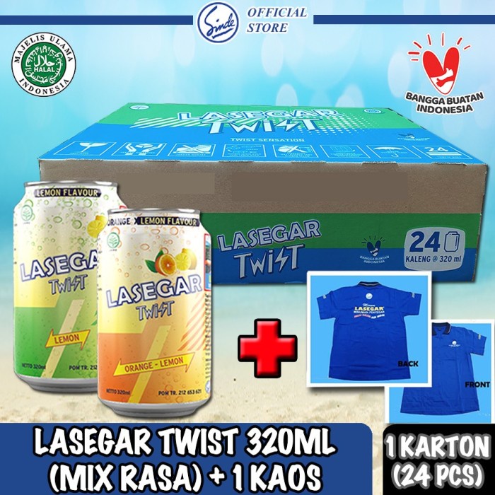 Jual 1 Carton Lasegar Twist 320ml Mix Rasa | Shopee Indonesia
