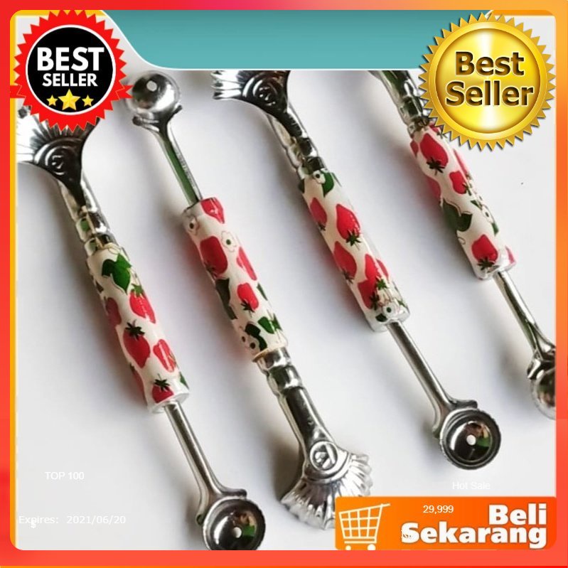 Jual Kerok Degan Ceplokan Bulat Buah Kerokan Kelapa muda Stainless ...