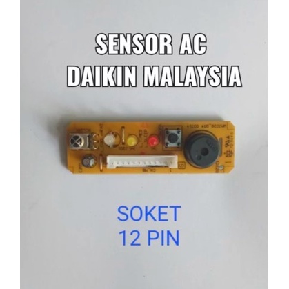 Jual Sensor AC Split Daikin Malaysia 12 Pin Original -SIRENPUTRI ...