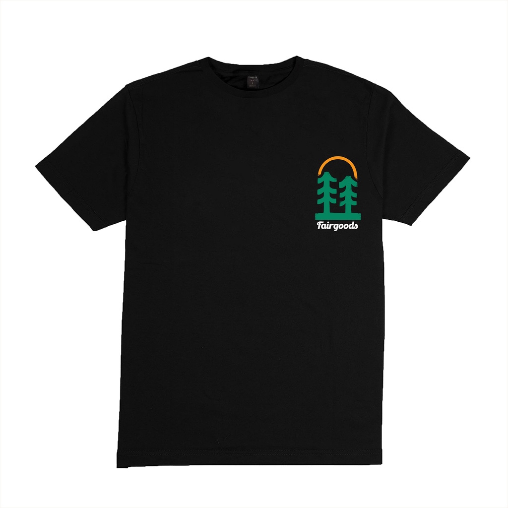 Jual Fairgoods Kaos - The Tree Sun.D - Hitam | Shopee Indonesia