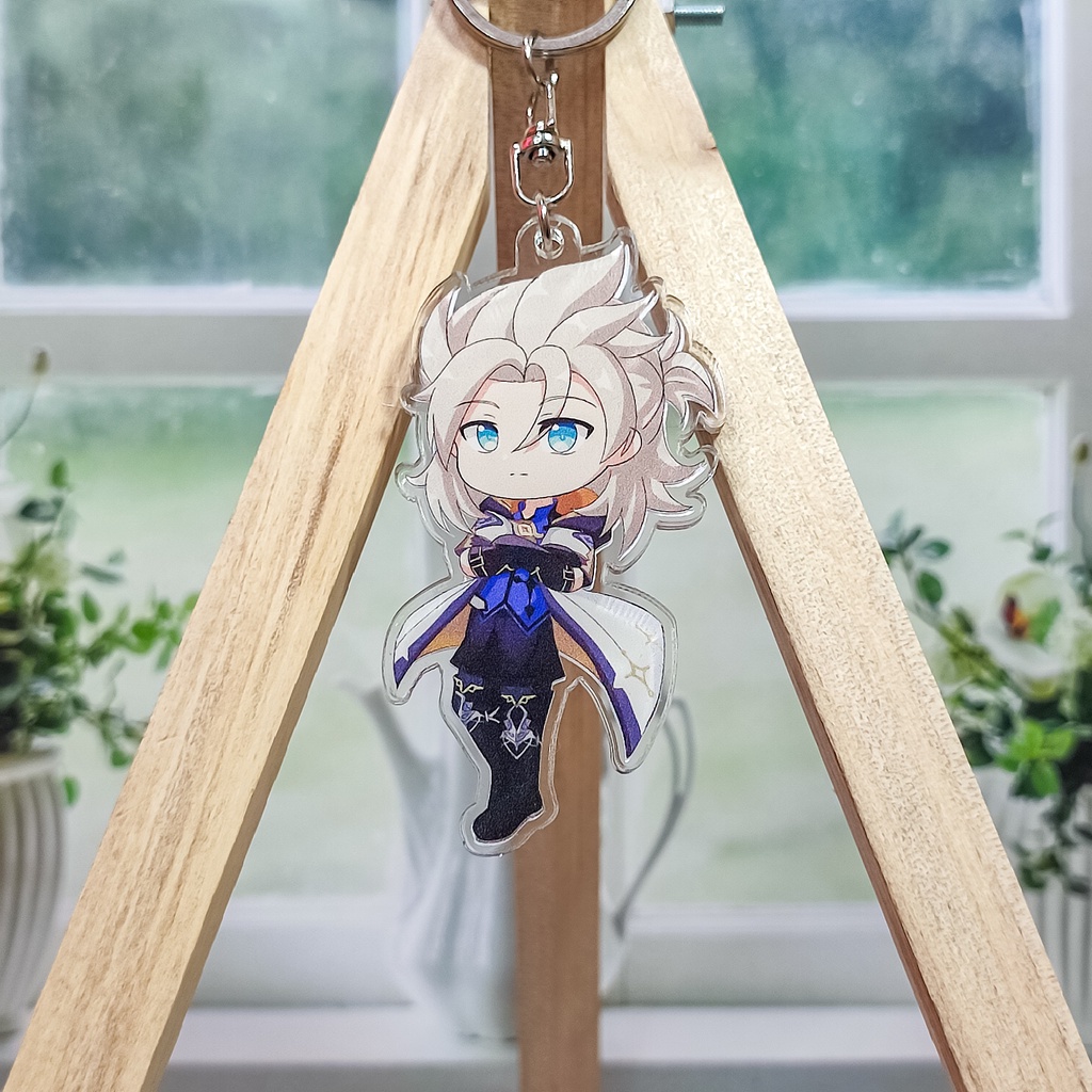 Jual Genshin Impact | Keychain | Gantungan Kunci Albedo | Shopee Indonesia