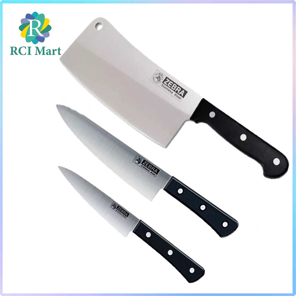 Jual Pisau Zebra Golok Parang Daging Meat Utility Knife Cleaver Dapur ...