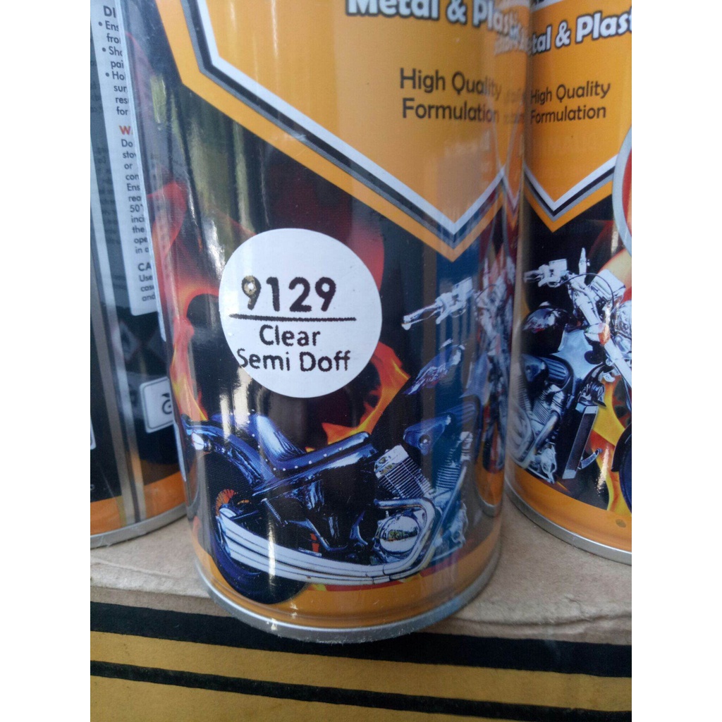 Jual Pilok Diton Premium Clear semi Doff 9129 400cc Pernis clear Pilox ...