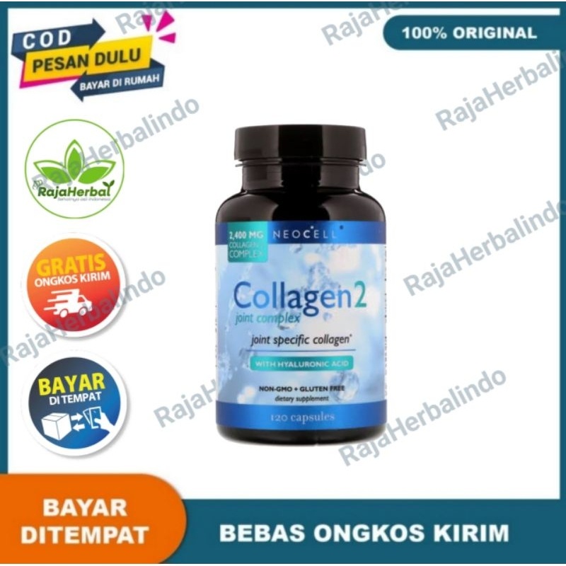 Jual NEOCELL COLLAGEN TYPE 2 JOINT COMPLEX 120 KAPSUL 2400MG(Free ...